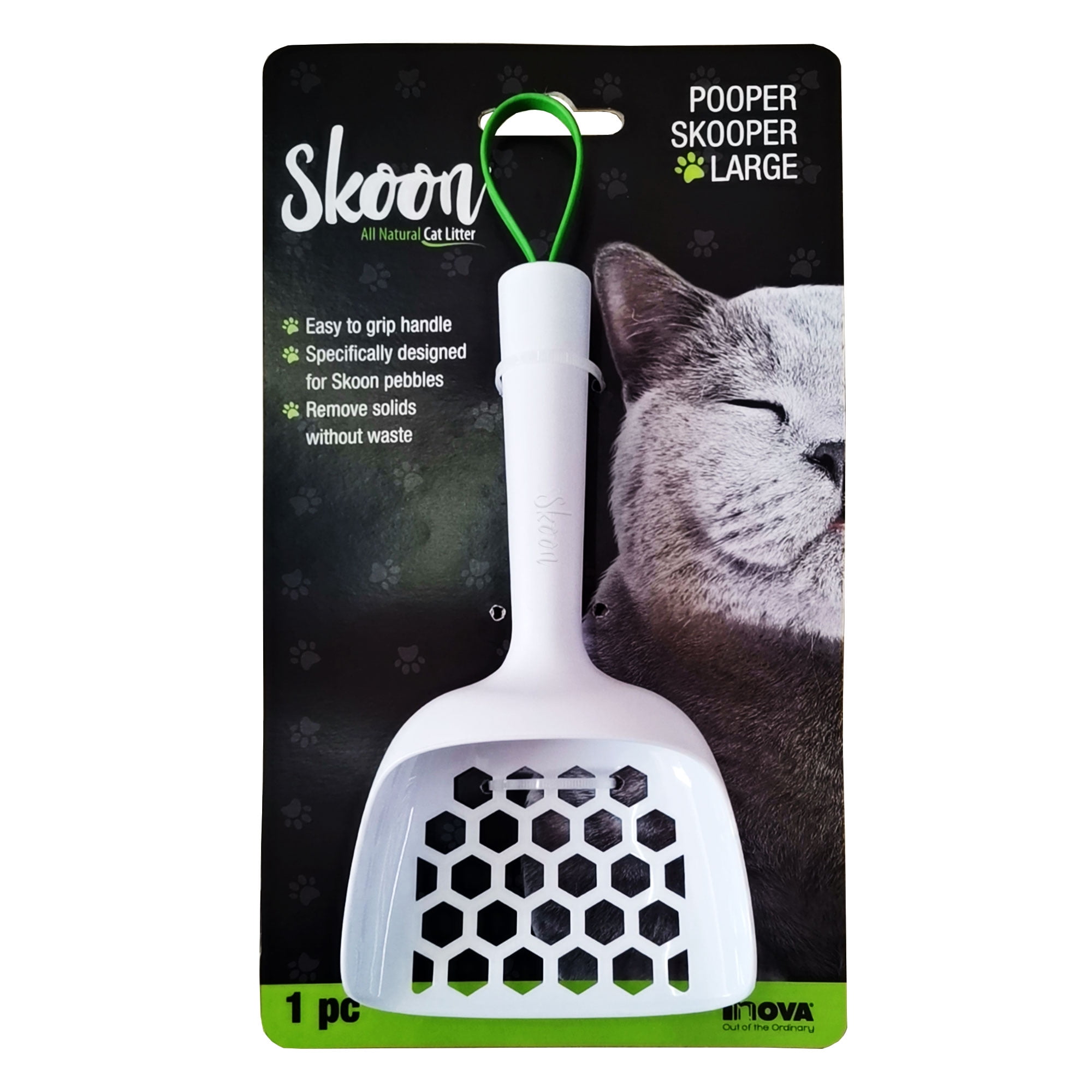 Skoon Pooper Skooper Large - Non-clumping Litter Solid Improved Remover ...