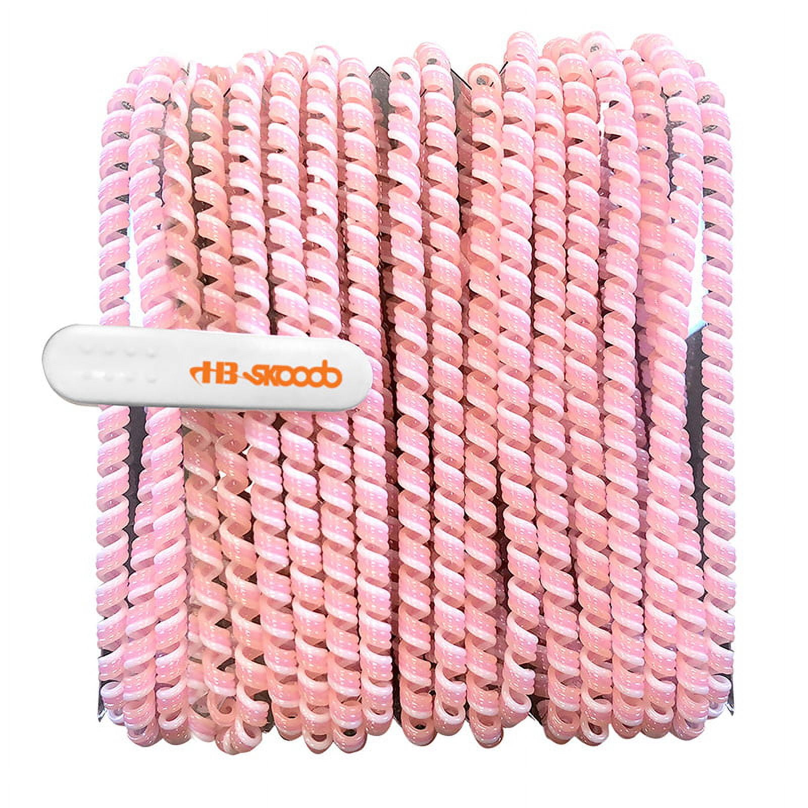 Skooob Tangle Free Earbud Covers - Light Pink/White | Bundle of 2 Sets ...
