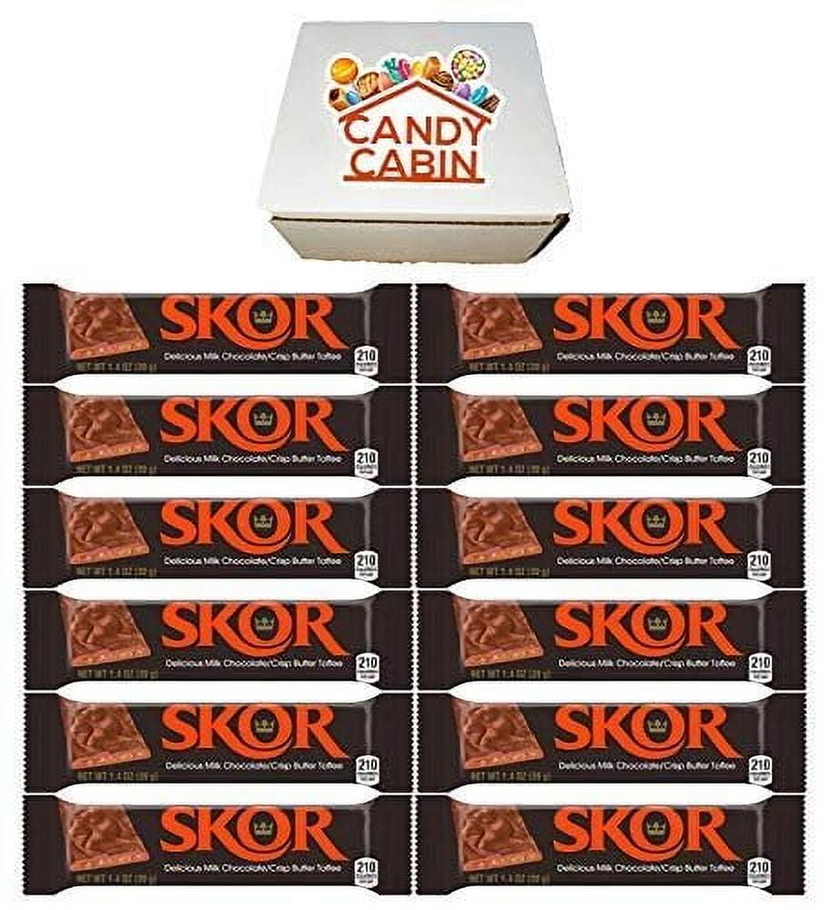 Skor Milk Chocolate Butter Toffee 1.4 Oz Candy Bars, Multiple Pack Box ...