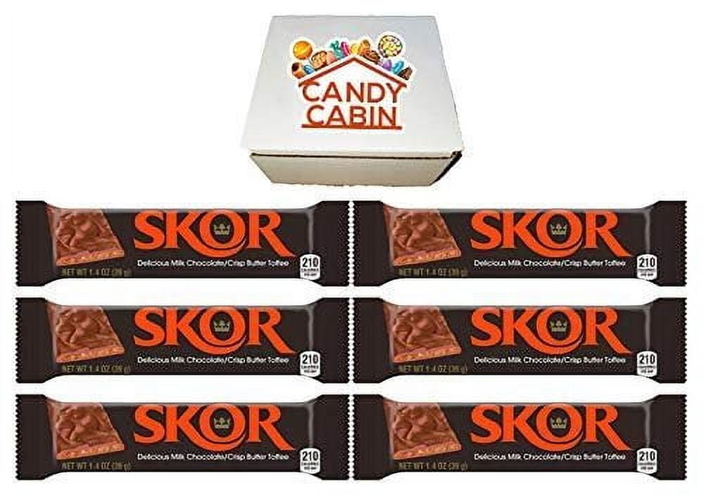 Skor Milk Chocolate Butter Toffee 1.4 Oz Candy Bars, Multiple Pack Box ...