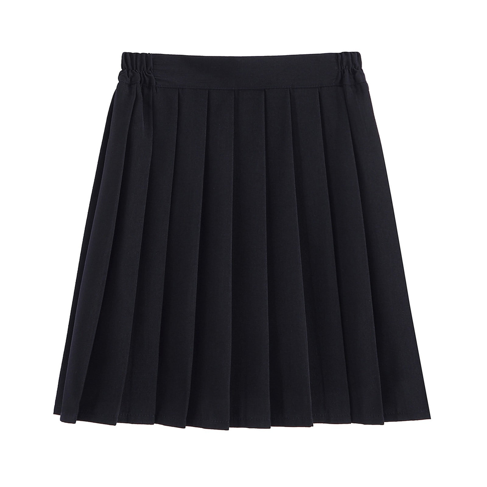 Skorts Skirts For Women Plus Size School Uniform Solid Pleated Academic ...