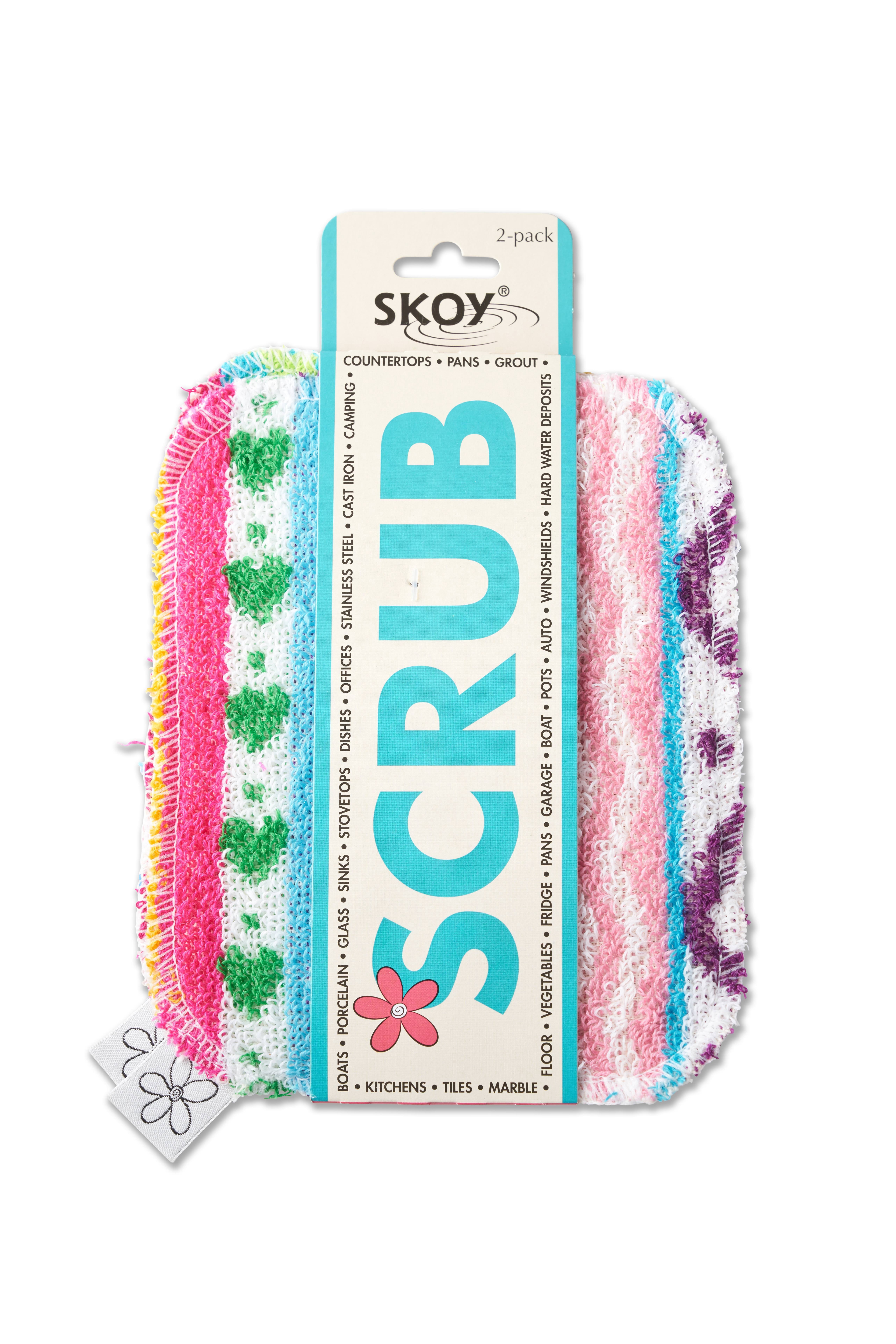 Skoy, Scrub, 2 Count, Reusable Design, Easy to Wash - Walmart.com