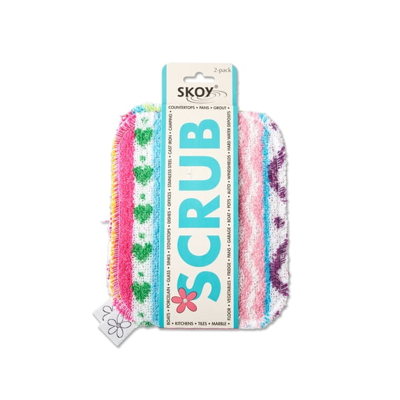 Skoy, Scrub, 2 Count, Reusable Design, Easy to Wash - Walmart.com