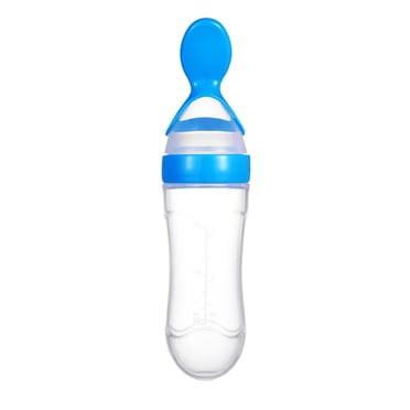 Boon Squirt Silicone Baby Food Dispensing Spoon For One-Handed Feeding ...