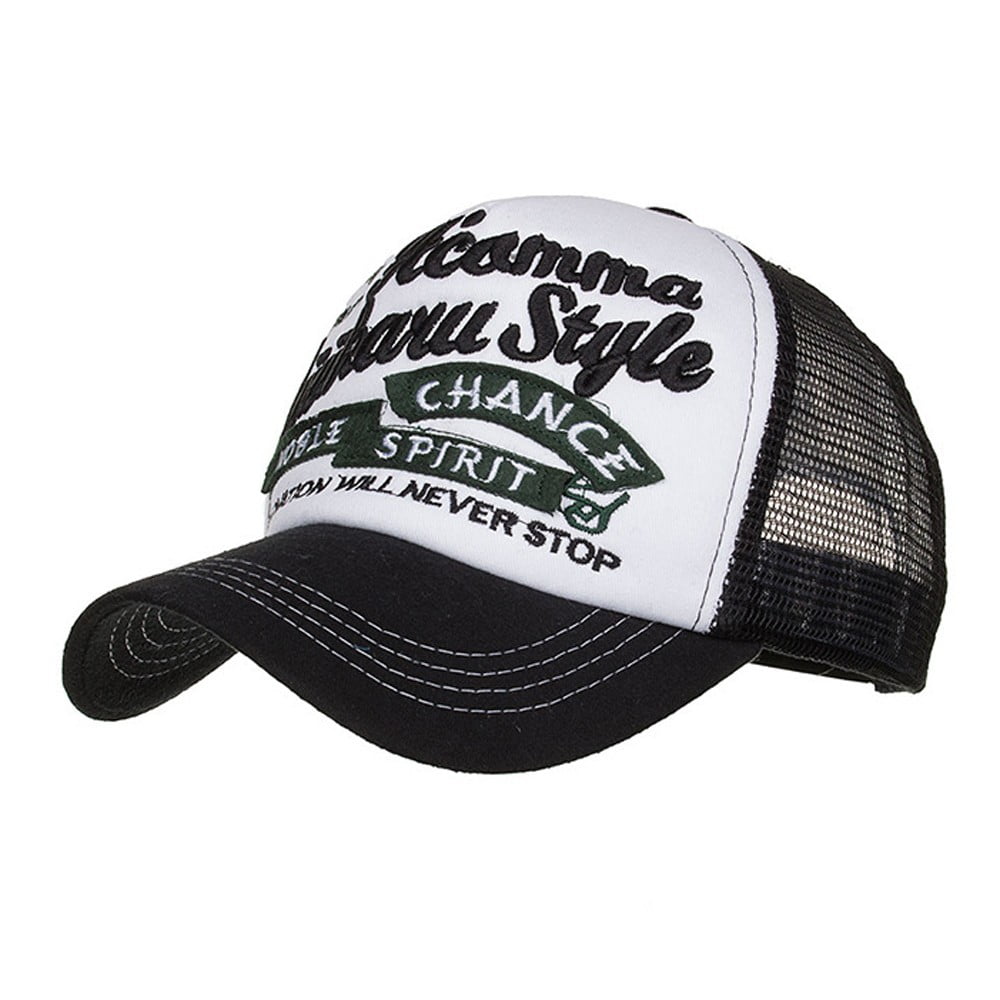 Skpblutn Sun Hat Fashion Women Men Adjustable Applique Embroidery ...