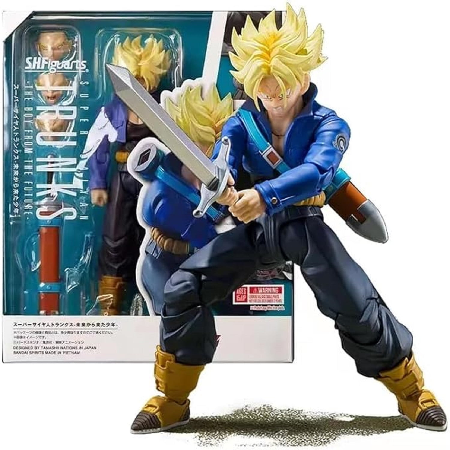 Skpitin（7" Scale） Trυηkε PVC Action Figure Movie Version with Goku ...