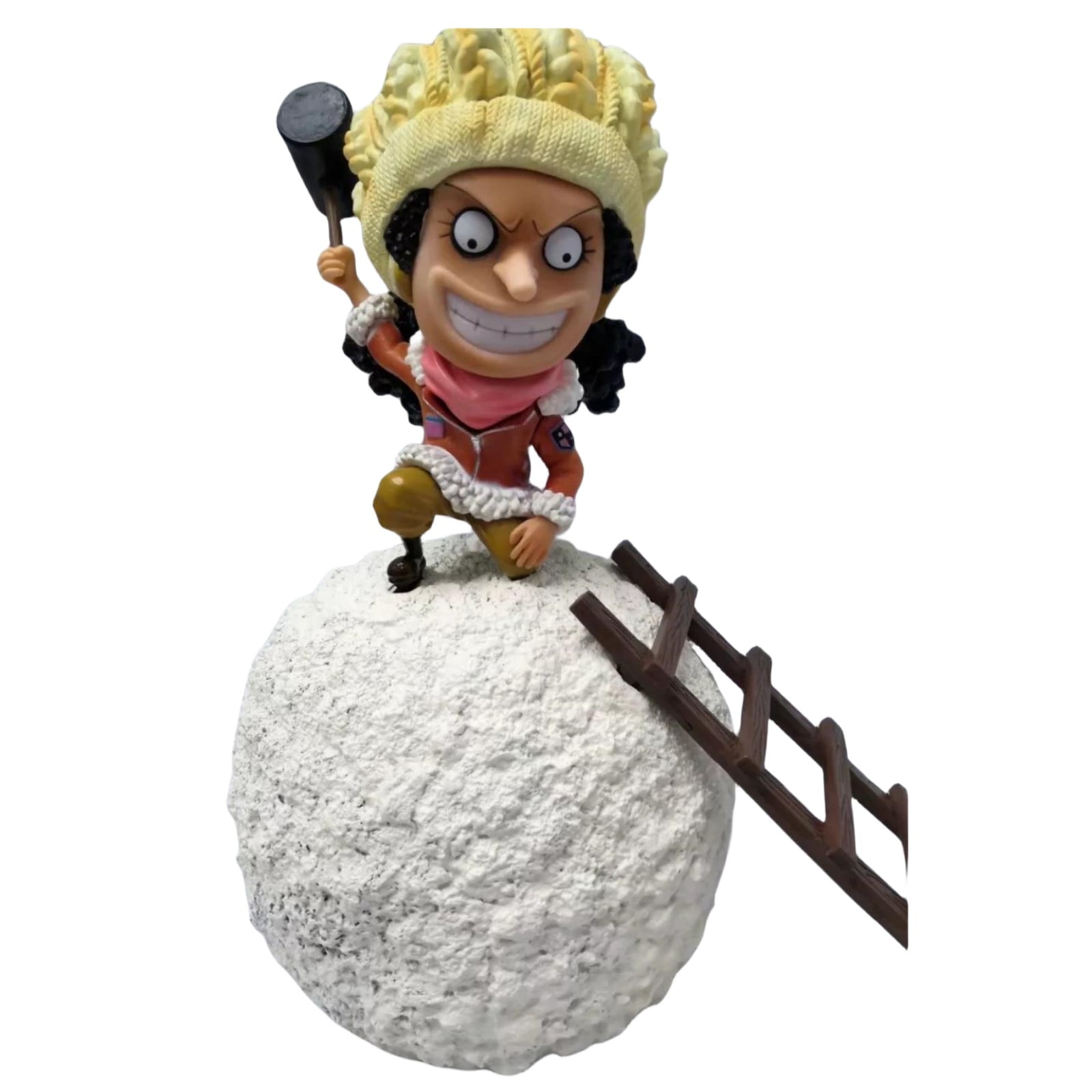 Skpitin Anime Character Build a snowman Usopp Figure Model Ornaments ...