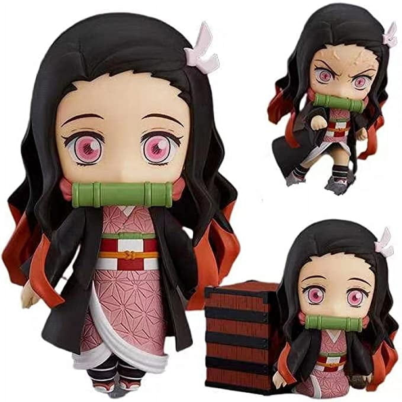 Skpitin Anime Demon Slayer Nezuko Kamado Q Version Action Figure with ...