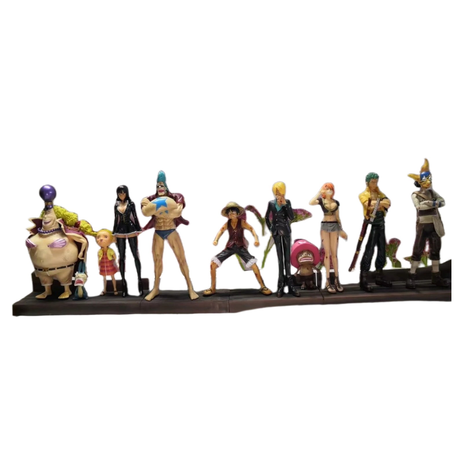 Skpitin Anime PVC Statues Action Figure Farewell Going Merry Figure ...
