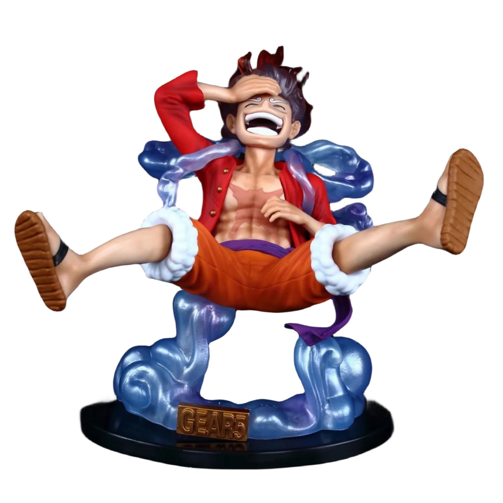 Skpitin Anime Quintuple nika Luffy （Red）Figure Cartoon Game Anime ...