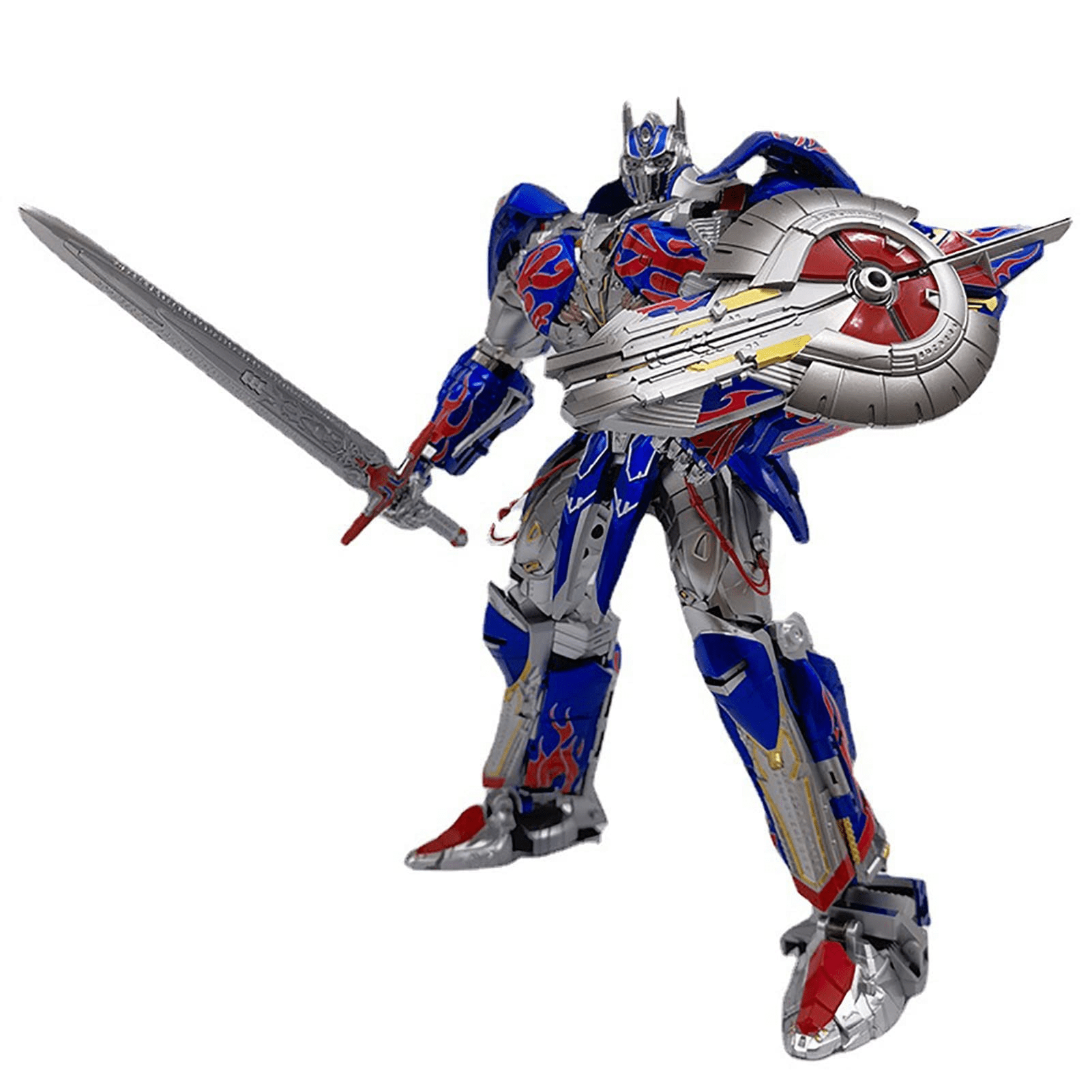 Skpitin Transformer Action Figure，Optimus Prime Last Knight Leader ...