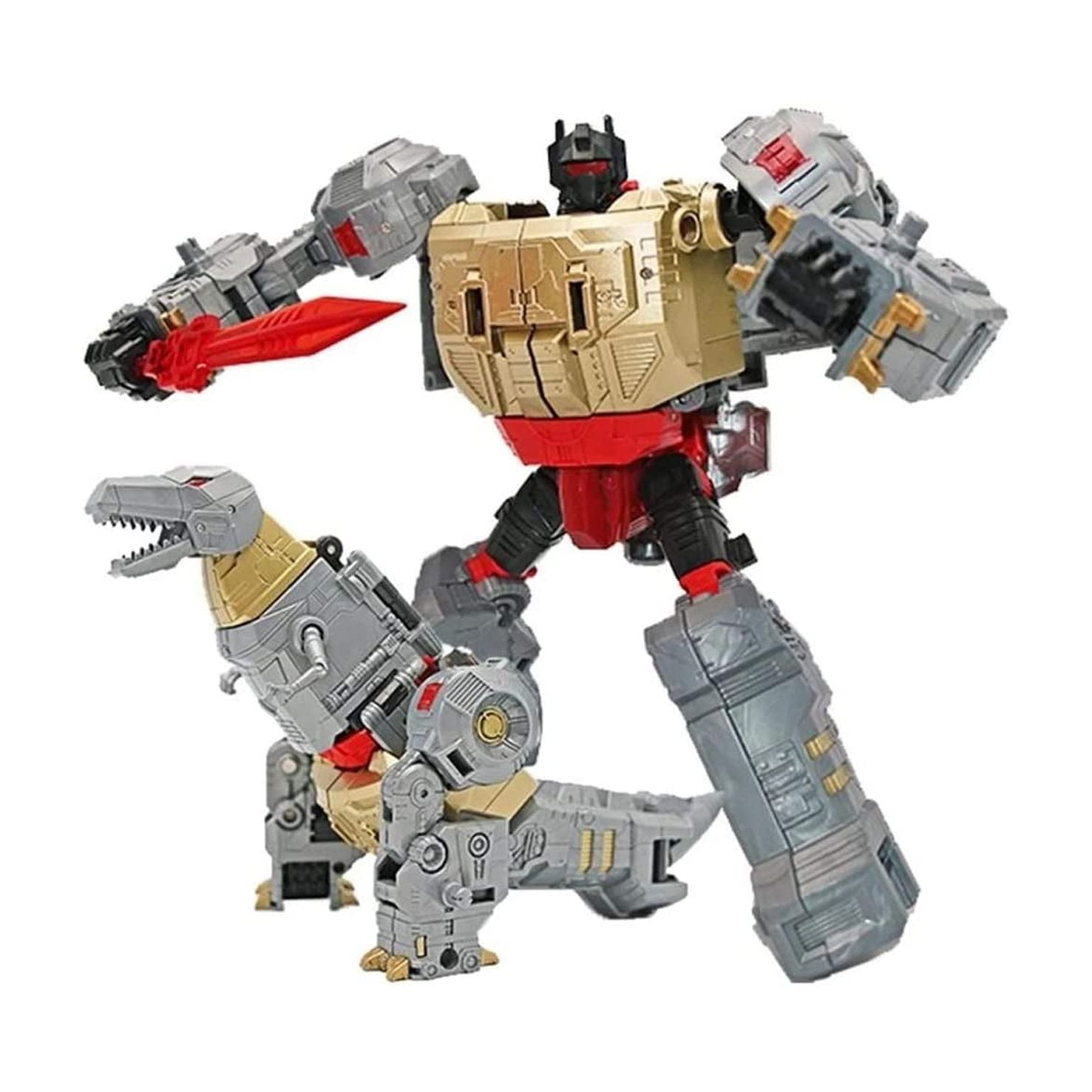 Skpitin Transformer Toys Deformation Dinoking Volcanicus Grimlock Slag ...