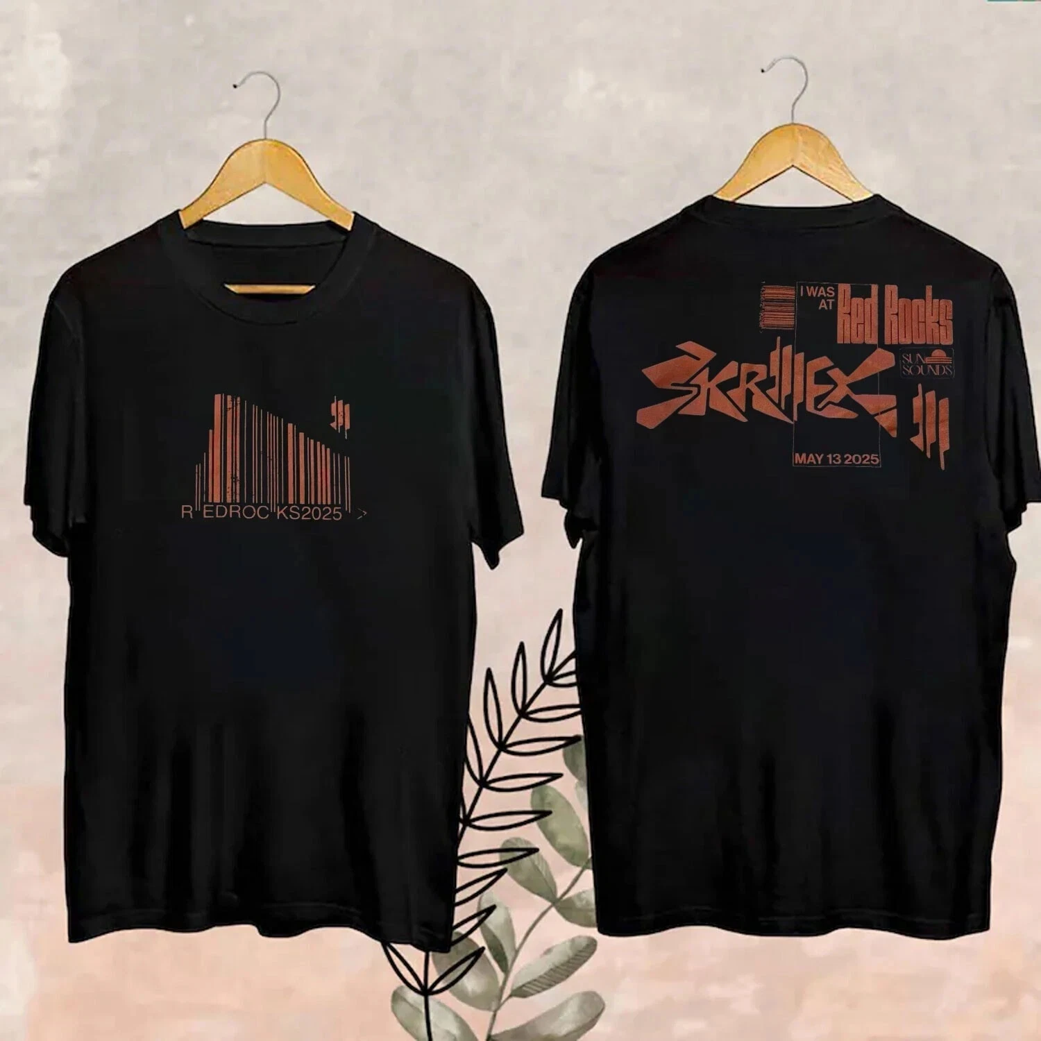 Skrillex Exclusive Red Rocks Concert EDM Shirt 2025 Colorado - Walmart.com