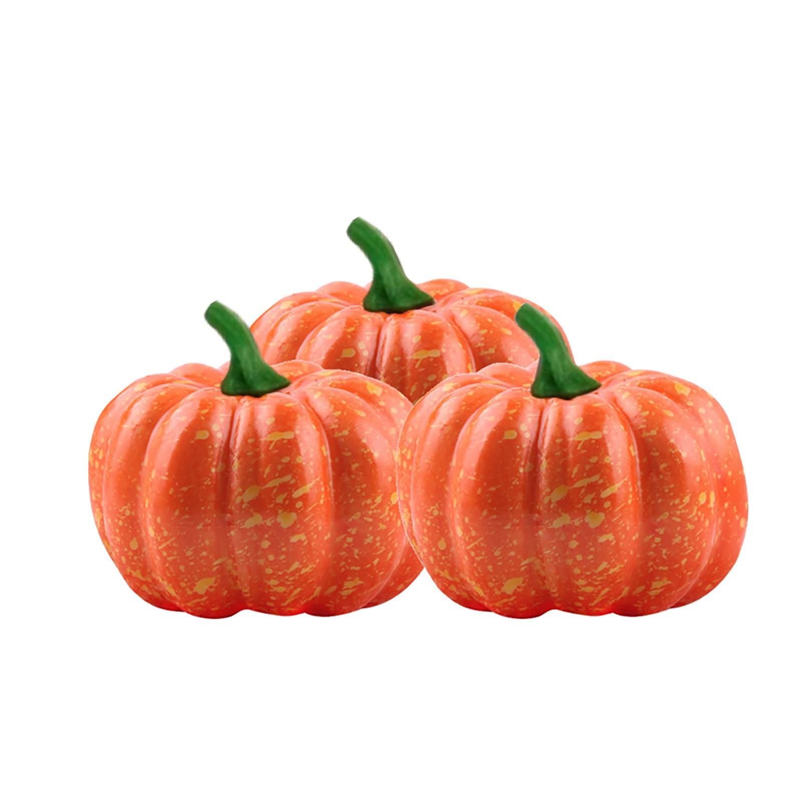 Sksloeg 3 Pcs Halloween Simulation Pumpkin Model Artificial Craft Fall ...