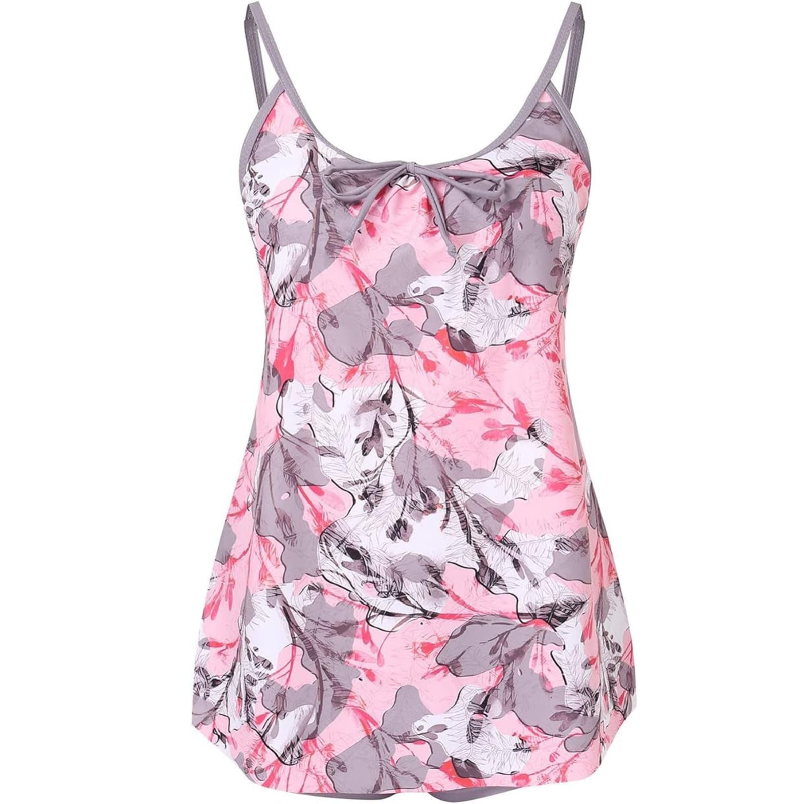 Sksloeg Modest Tankini Swimsuits Swim Tank Top Bathing Suits with Boy ...