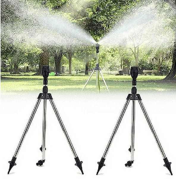Sksloeg Outdoor Impact Sprinkler on Tripod Base, Tripod Sprinkler with ...