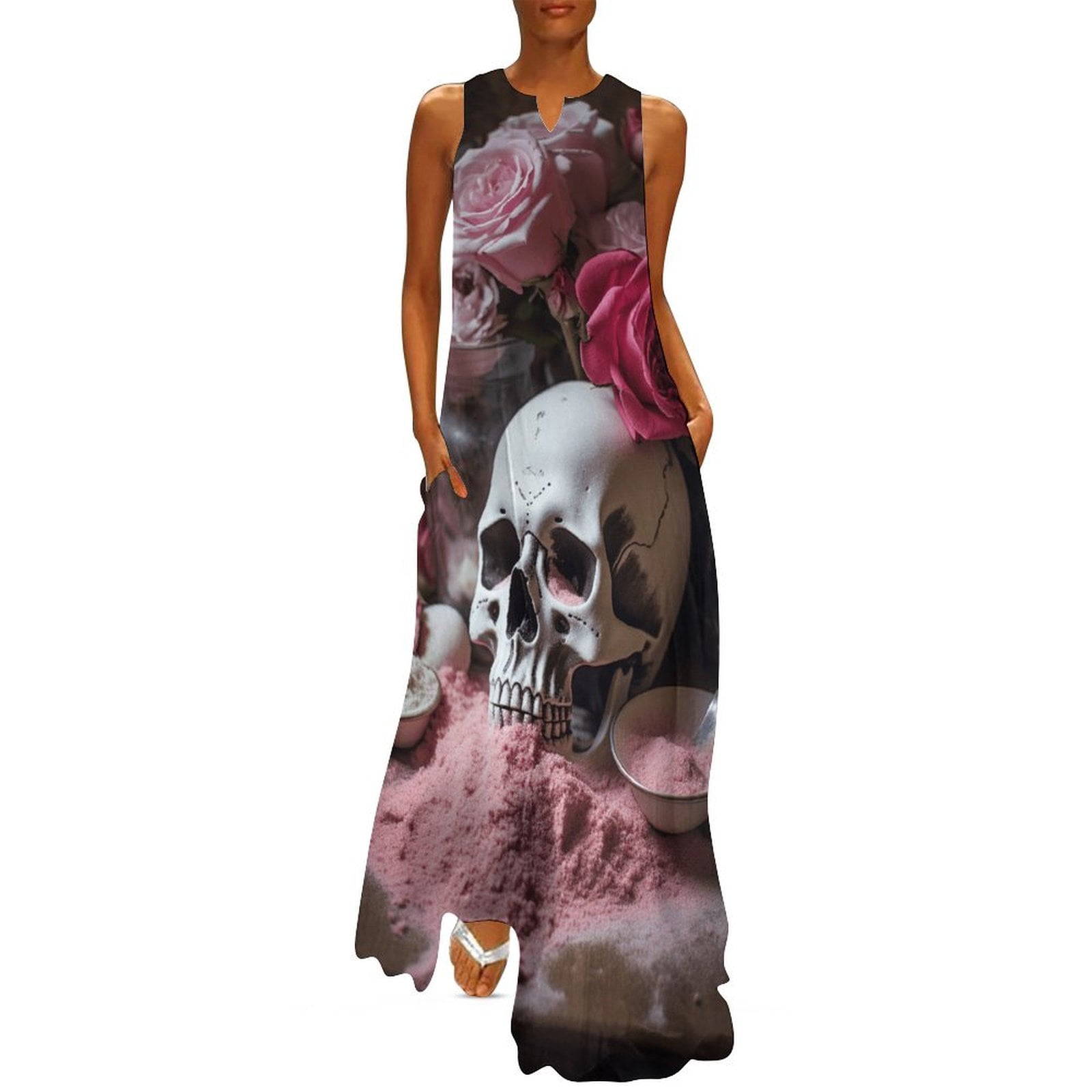 Skull 2025 Dress Evening Elegant And Chic Women for Outfits Beach ...