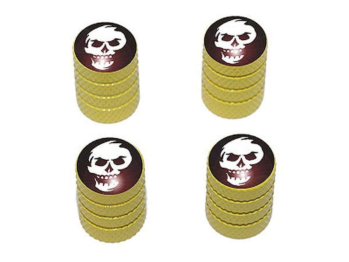 Skull Abstract - Valve Stem Caps - Walmart.com