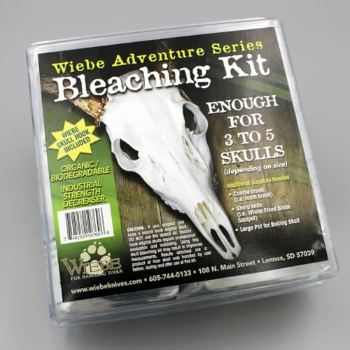 Skull Bleaching Kit : Bleach 3-5 Skulls - Organic Ingredients - Wall ...