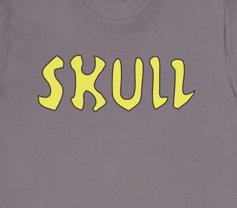 Skull - Butt-Head Tee - Beavis and Butt-Head Inspired, Unisex Jersey ...