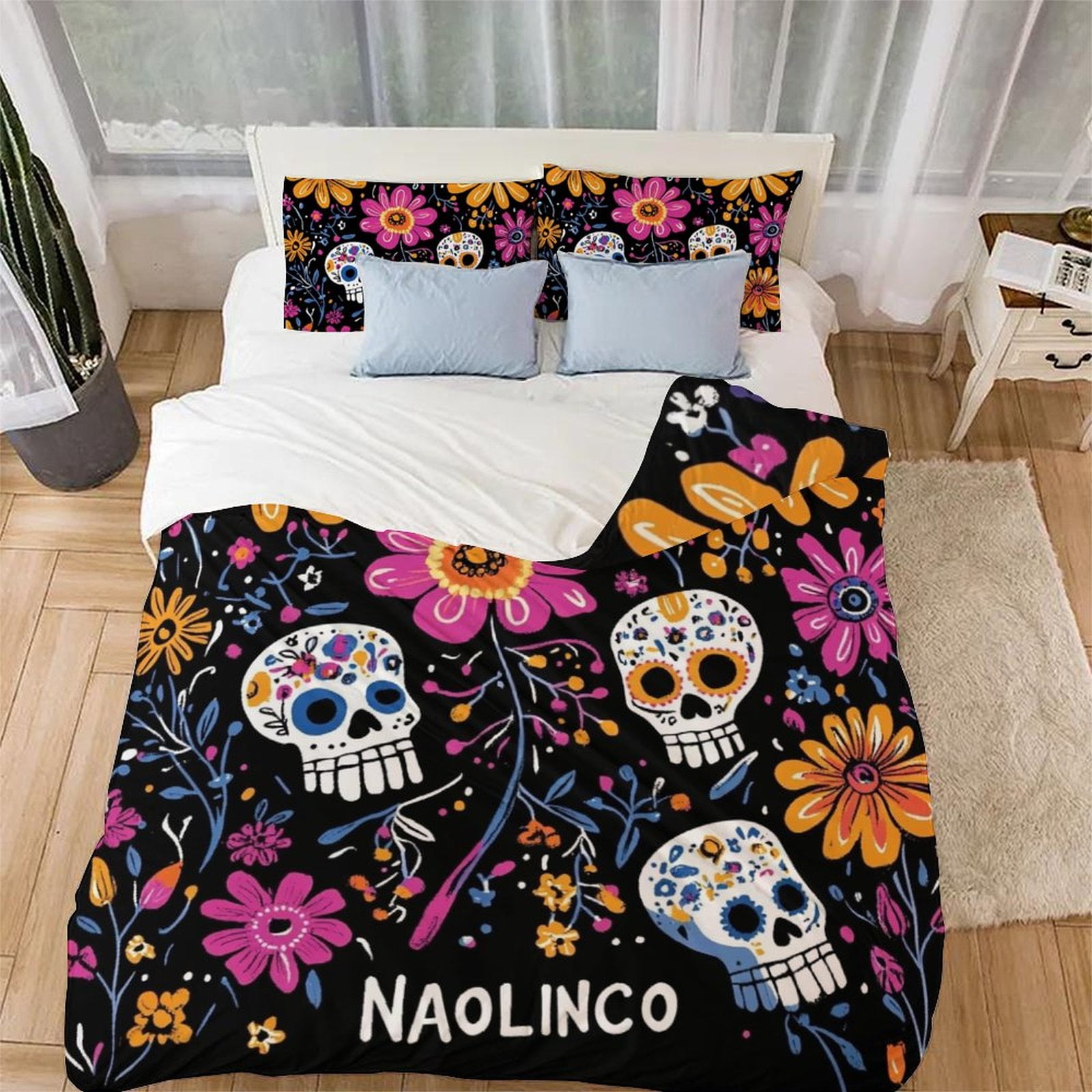 Skull Comforter Covers Duvet Cover 3D Printed Bedding Set Quilt Cover ...