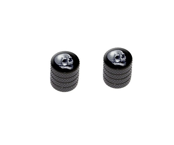 Skull - Death Skeleton Halloween Bike Valve Stem Caps - Walmart.com