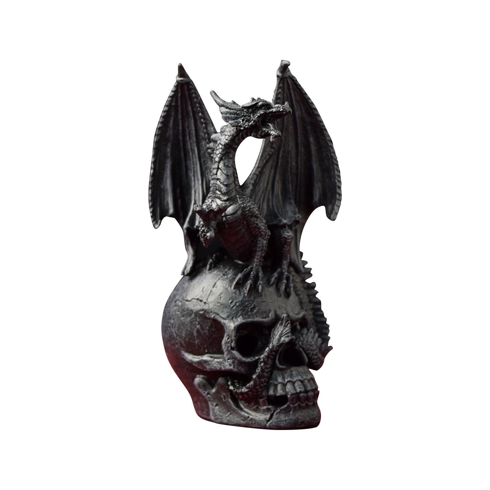 Skull Decoration,Halloween Dragon Ornament, Dragon Assassin On Gothic ...
