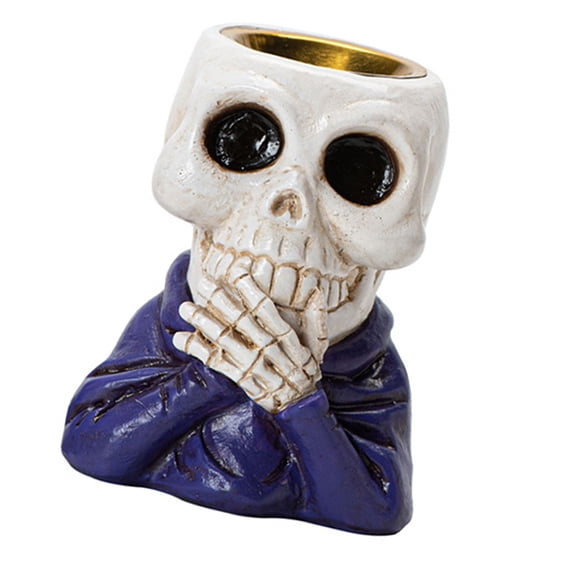 Skull Decors Incenses Holders Burners Cone Incenses Burners Censers for ...
