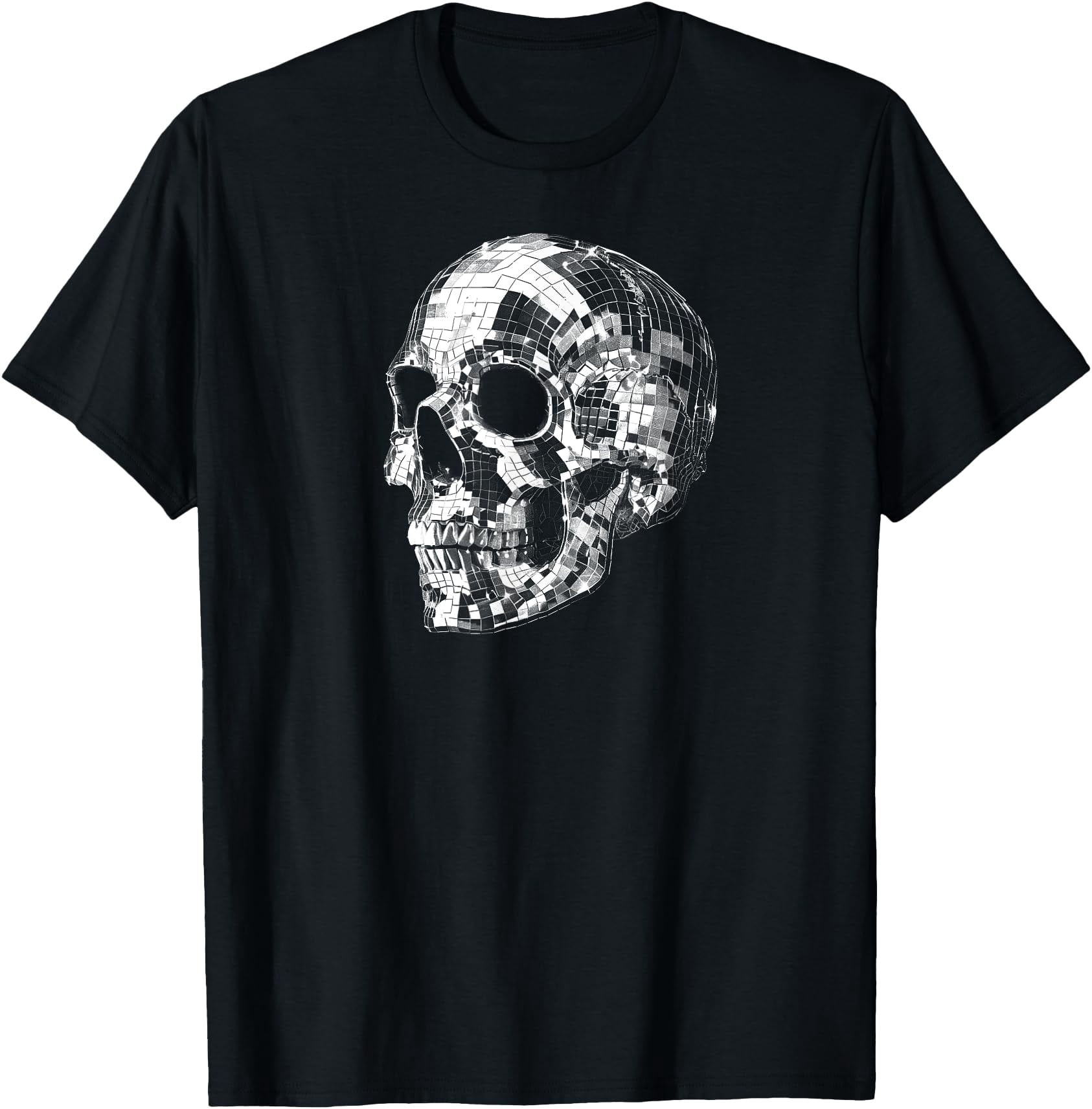 Skull Disco Ball T-Shirt - Walmart.com