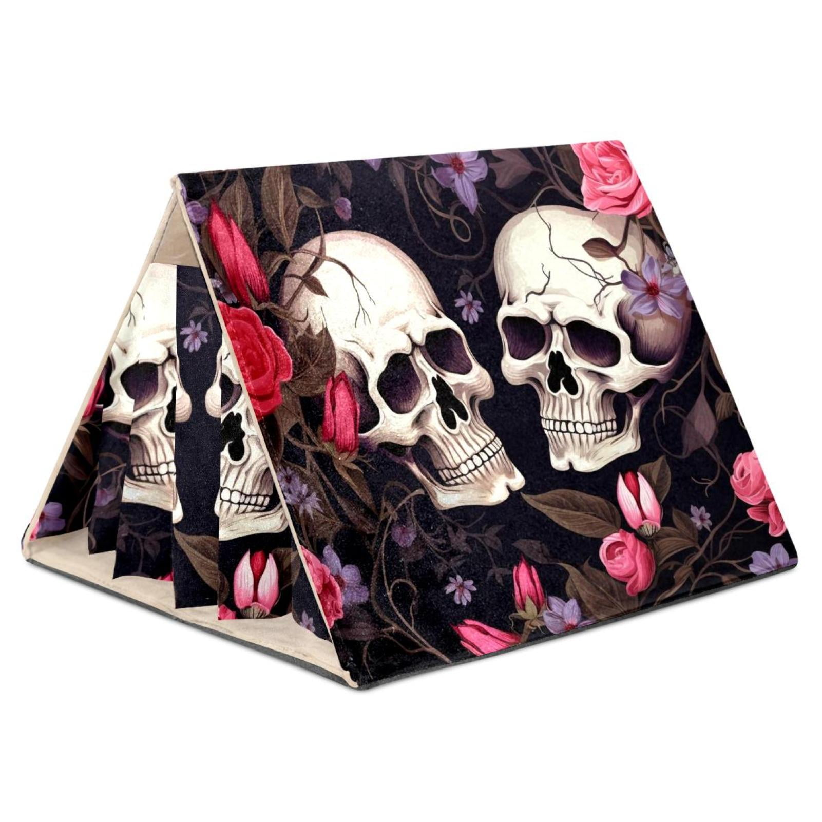 Skull Dutch Flannelette Hamster Nest with PP Board Support - Washable ...