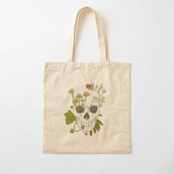 Skull, Fall, Autumn, Fungi, Snail, Death, Ferns, Goth, Cottagecore ...