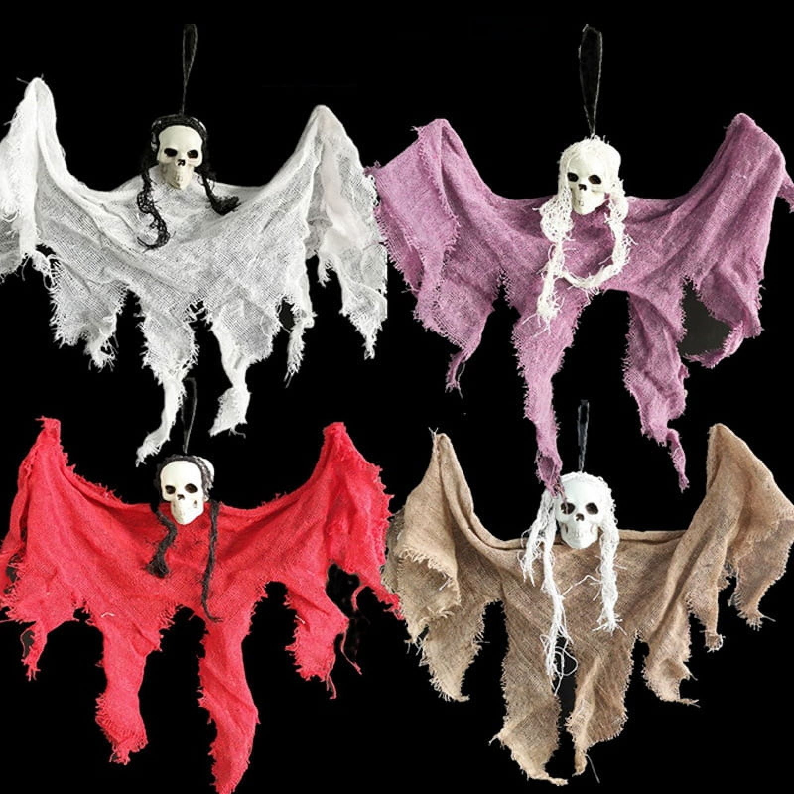 Skull Ghost Halloween Decorations Haunted House Party Horror Charm ...