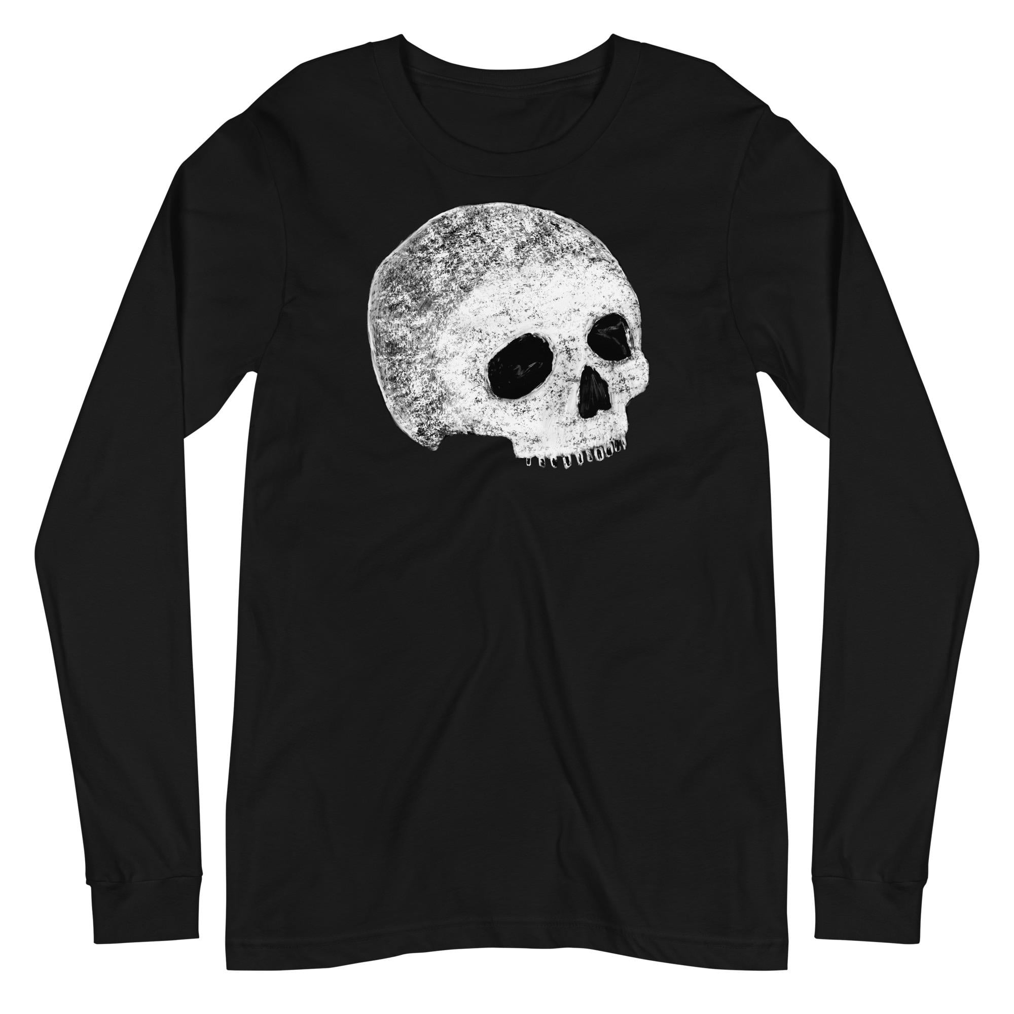 Skull Gothic Folk Art Creepy Cute Goth Birthday Gift Dark Academia ...