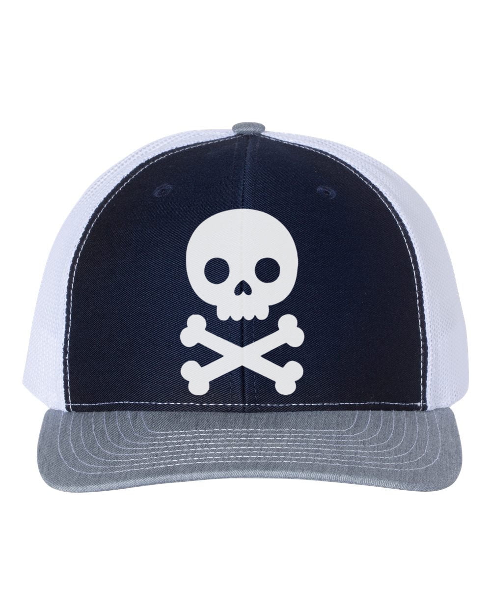Skull Hat, Skull And Bones, Skull Trucker Hat, Baseball Cap, Bones ...