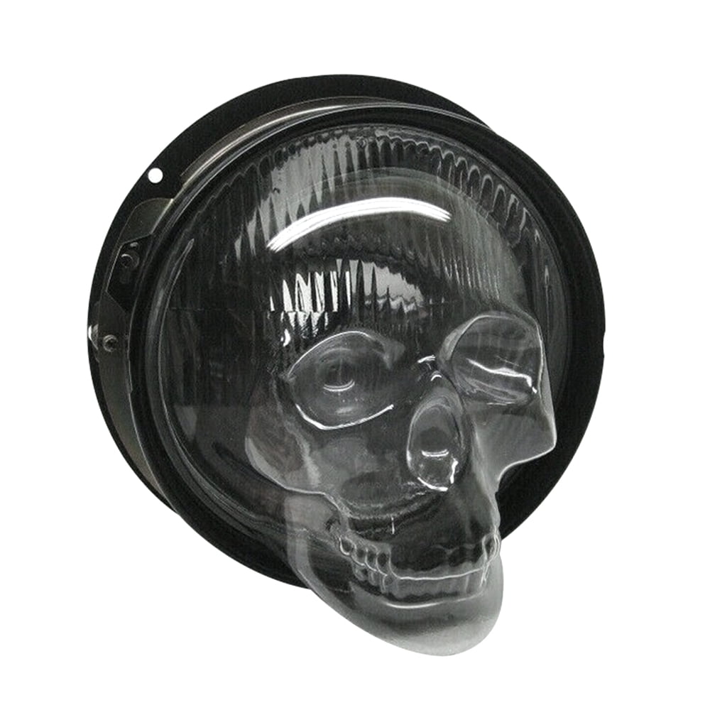 Skull Headlight Covers for Car Truck Auto Decorative Protective Head ...