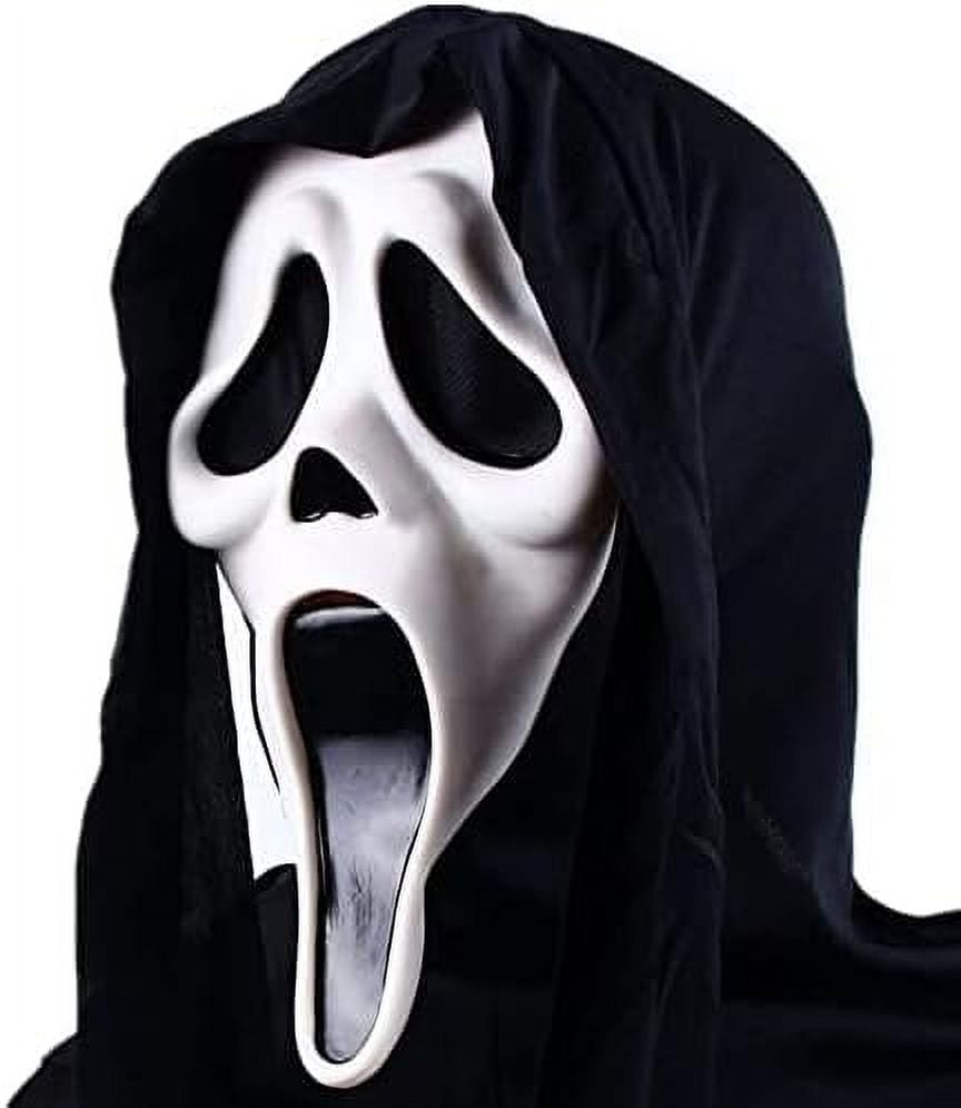 Skull Mask - Full Head Latex Halloween Costume Prop - Walmart.com