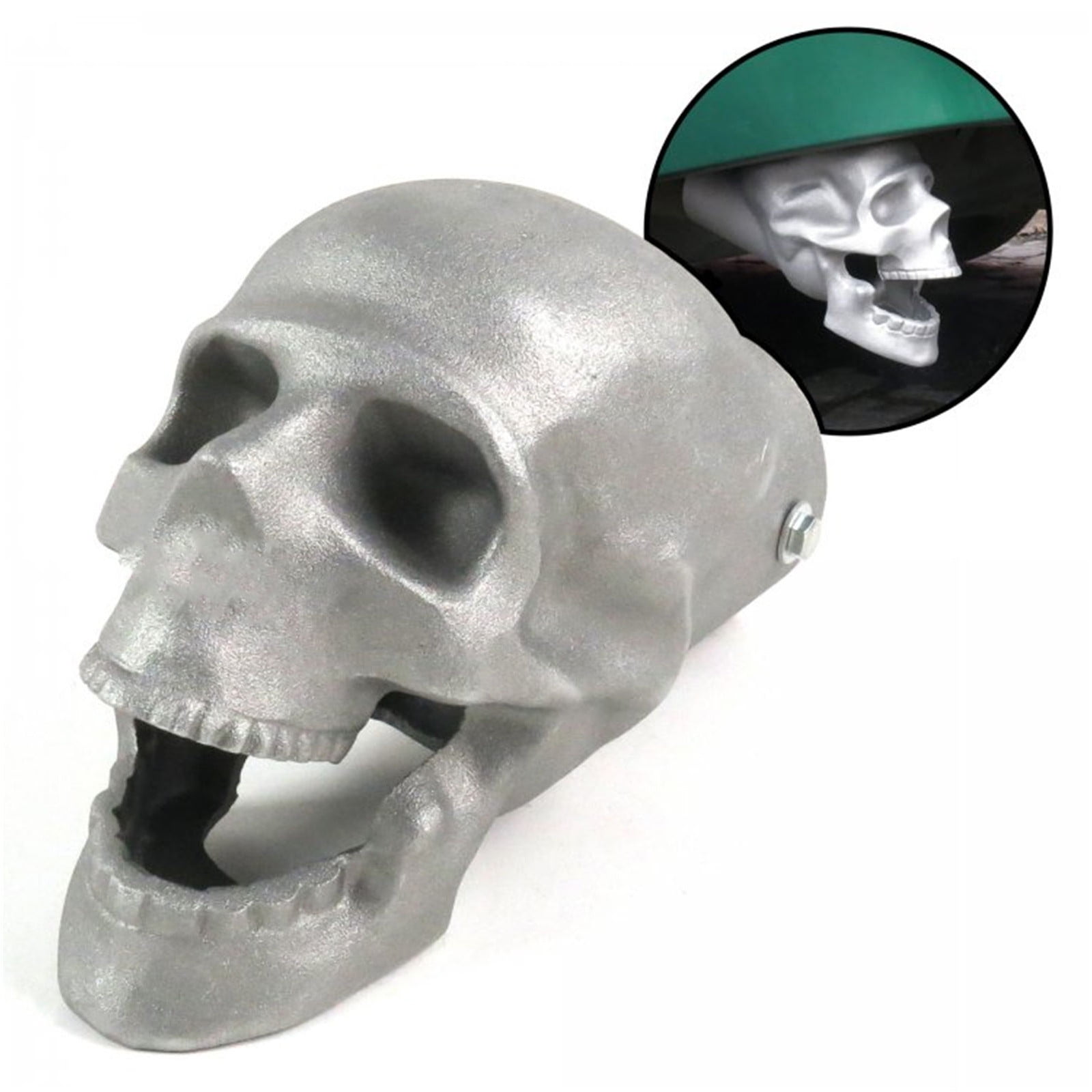 Skull Muffler Exhaust Tip For 2 Inch Pipes, 2 Inch Car Exhaust Muffler ...
