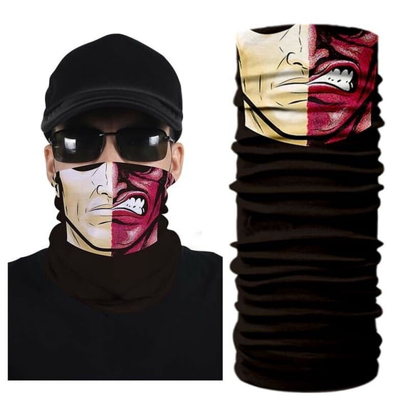 Skull Neck Gaiter Shield Scarf Bandana Face Mask Seamless UV Protection ...