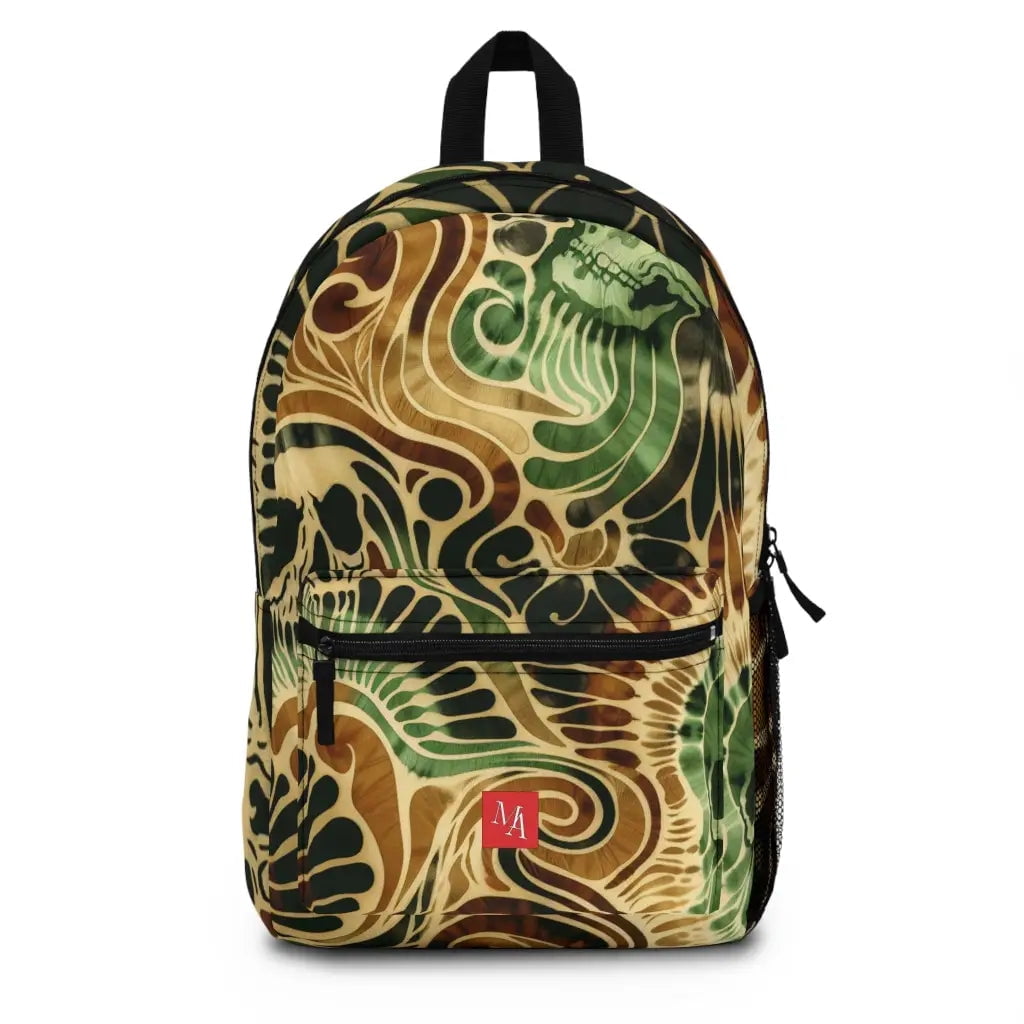 Skull Patterns in Earthy Hues - Backpack - Walmart.com