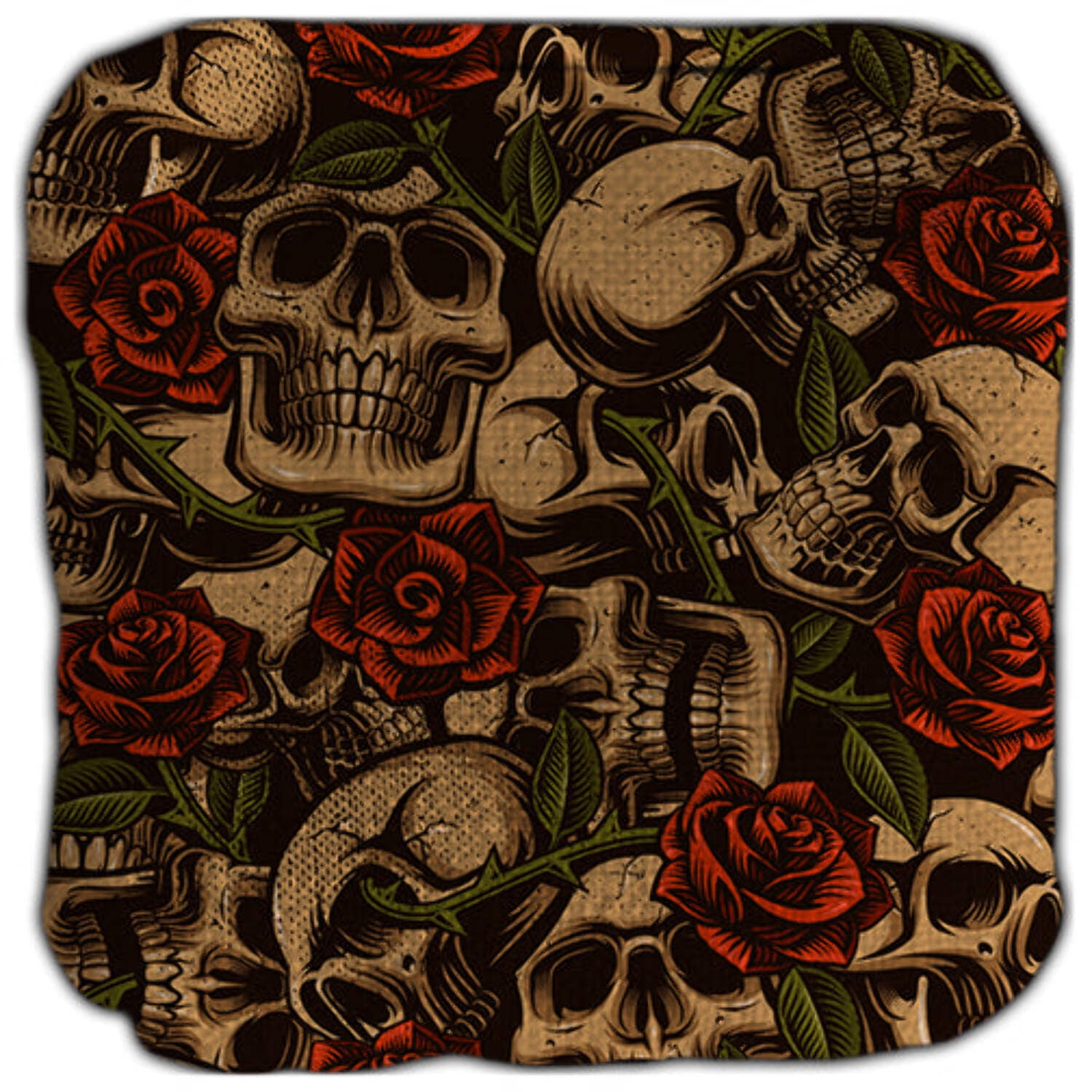 Skull Roses Cornhole Bags Set of 4 - Walmart.com