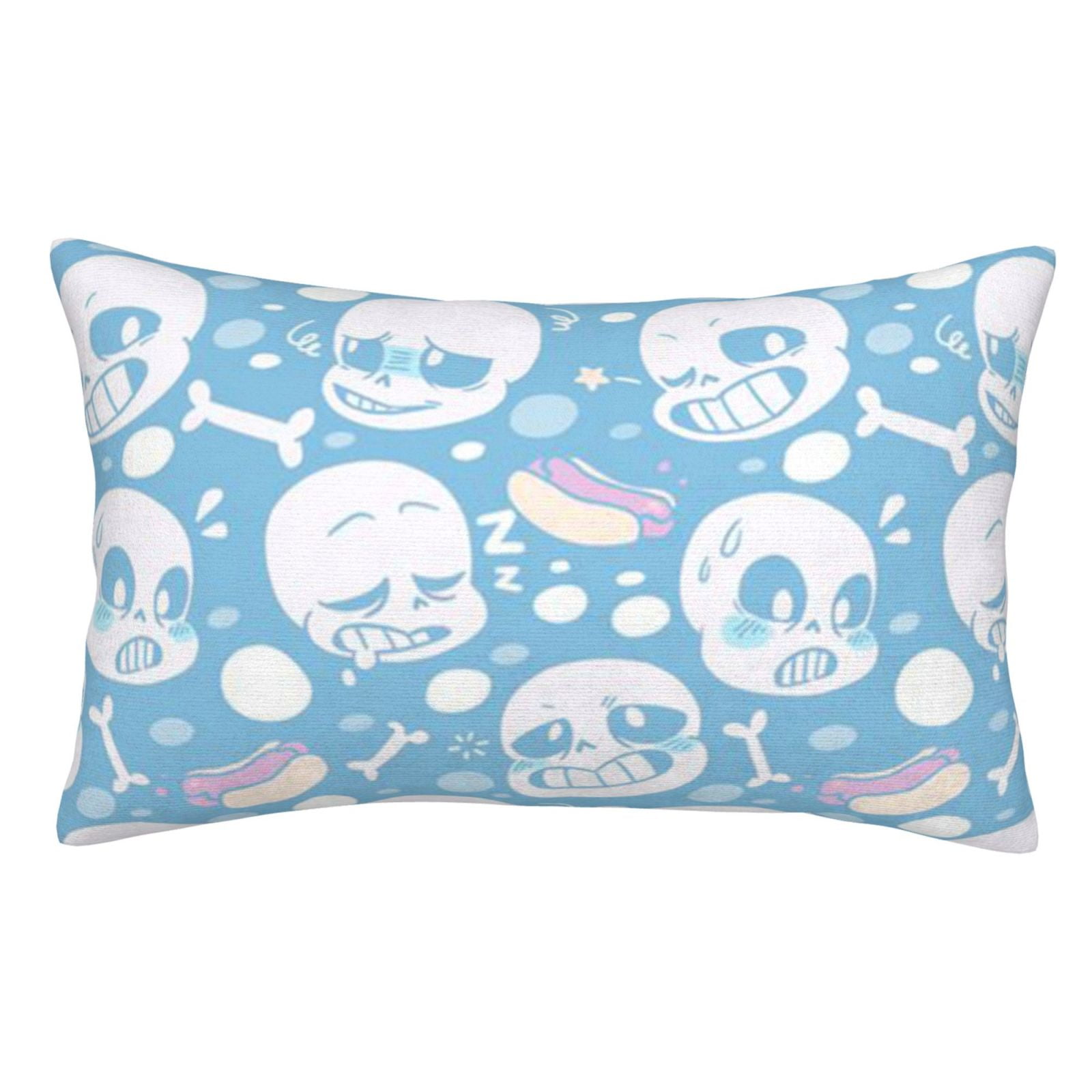 Skull Sans Undertale Pillowcase Decoration Soft Cushion Pillow Covers ...