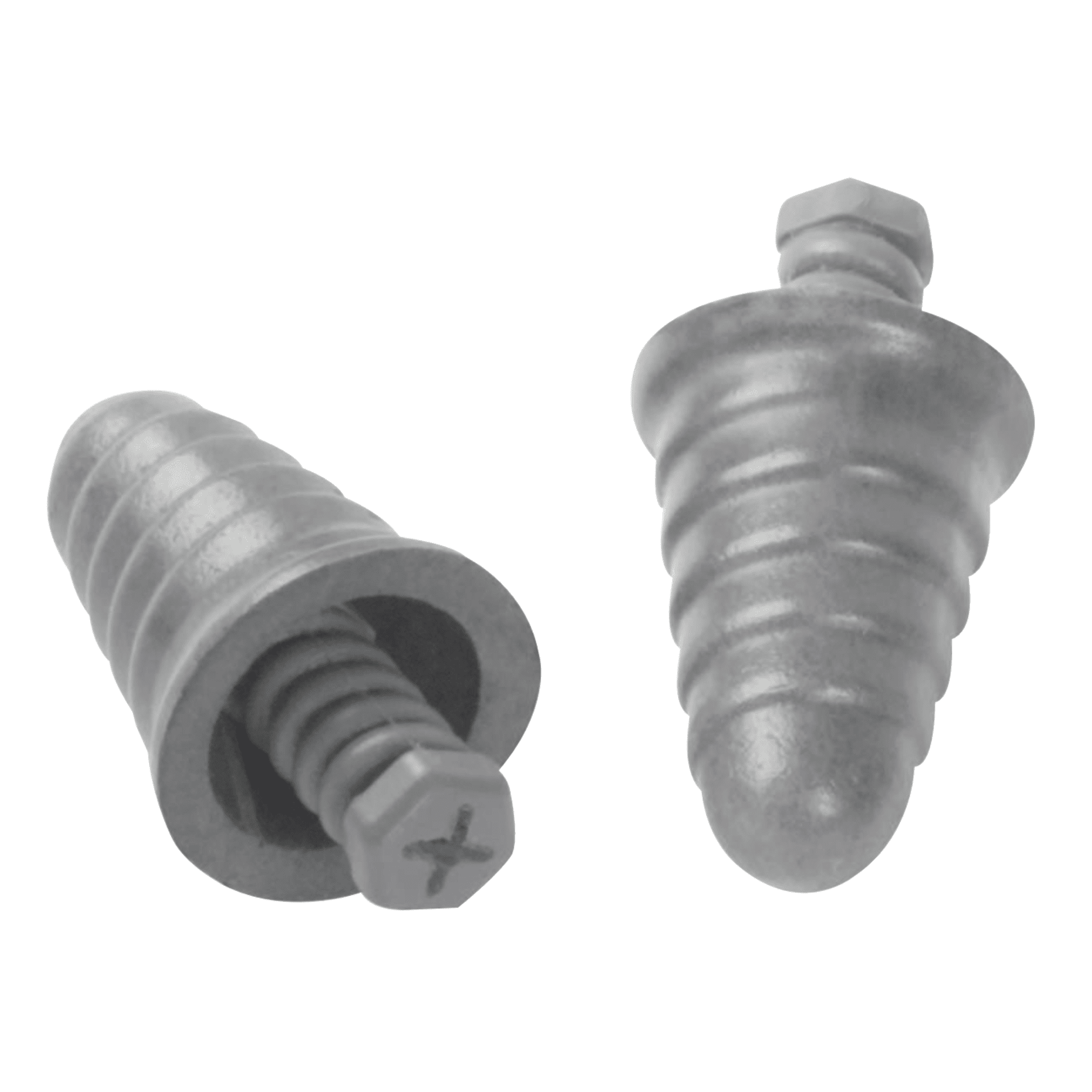 Skull Screws Ear Plugs Without Cord - Box of 120 - Walmart.com