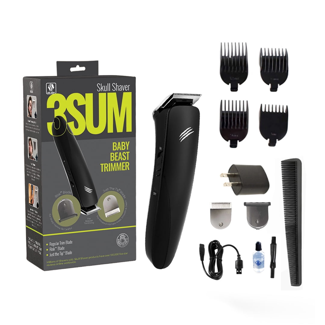 Skull Shaver 3-Sum Baby Beast Trimmer - Triple Head - Walmart.com