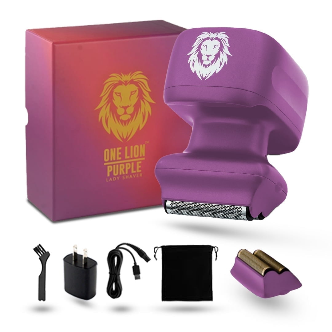 One Lion Purple PRO Foil women shaver | Two foil options: Standard and ...