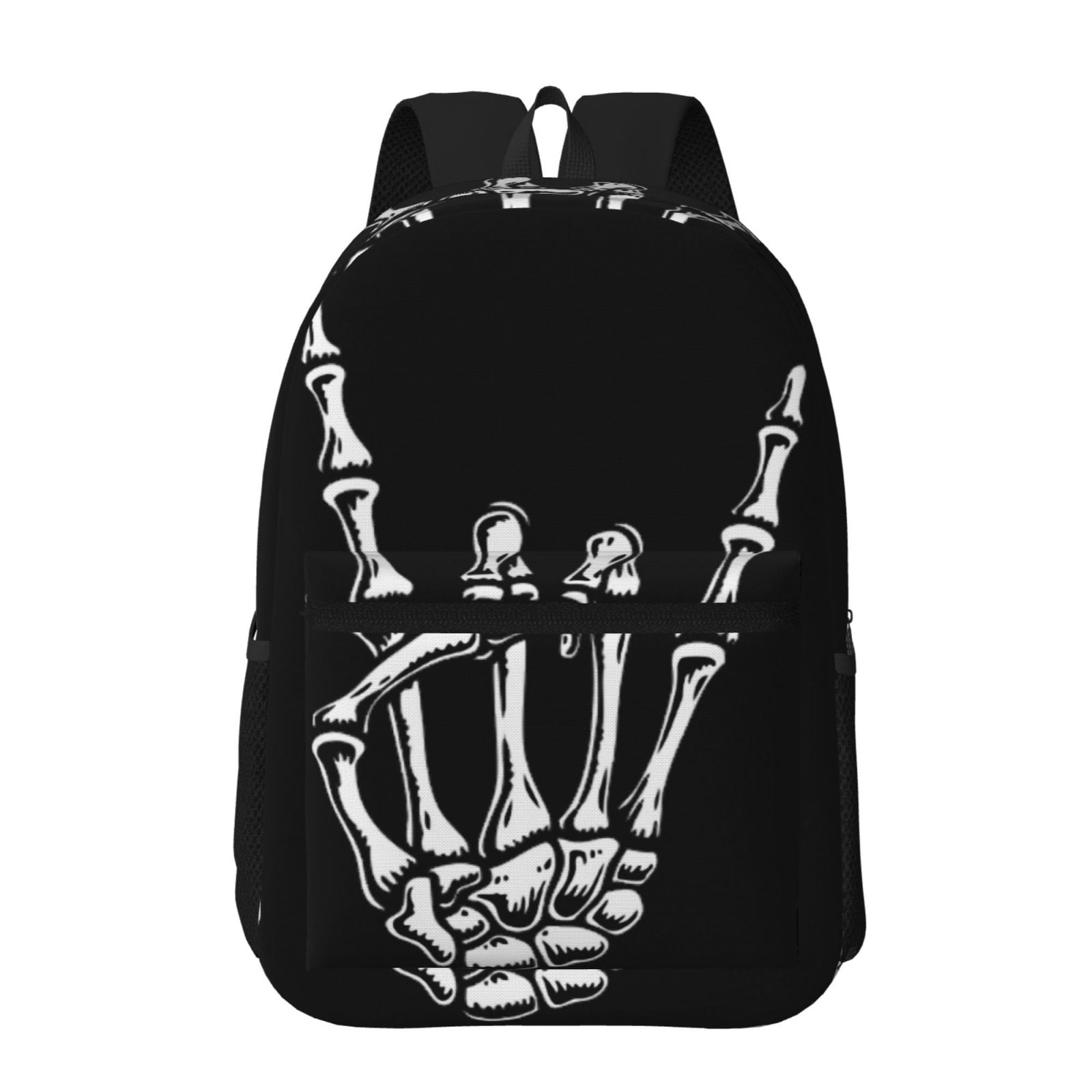 Skull Skeleton Hand Backpack Travel Backpacks Laptop Rucksack School ...