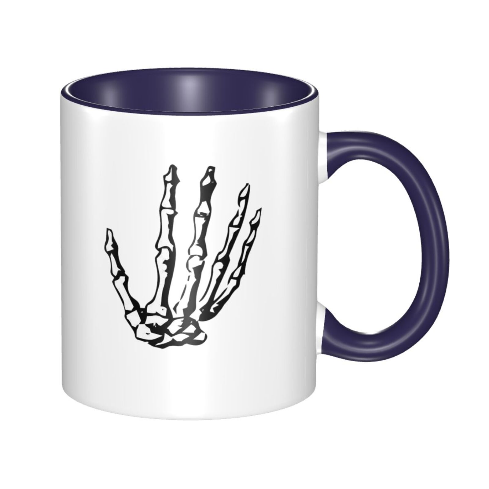 Skull Skeleton Hand Cute Coffee And Tea Mug - Ceramic Coffee Mugs For ...