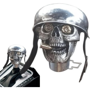 Uutvmp Halloween Skull Shift Knobs Resin Shifter Head, Car Transmission ...