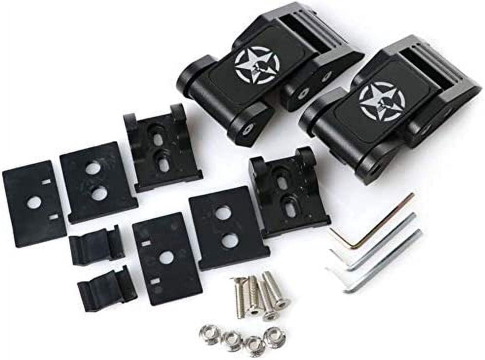 Skull Steel Metal Construct Hood Latch Hood Lock Catch No Drilling easy ...