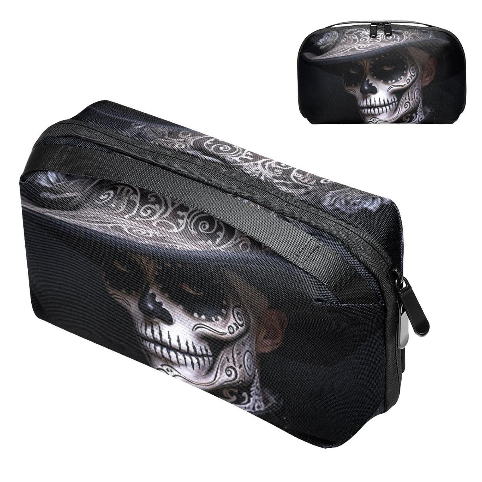 Skull USB Organizer Waterproof Oxford Cloth Hard Drive Case Small ...