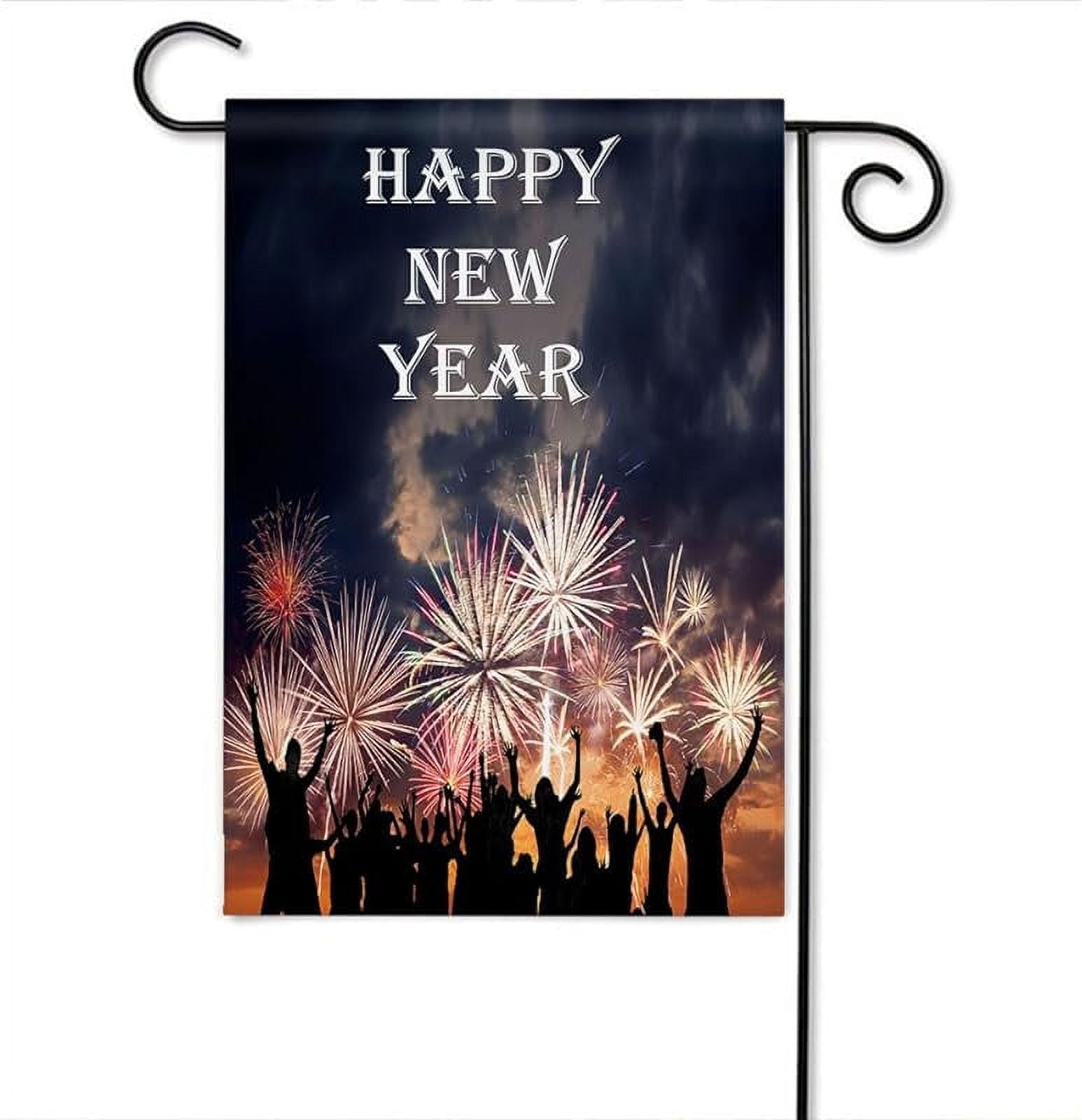 Skull Welcome Garden Flags Double Sided Bird Rest on Skeleton Head Red ...